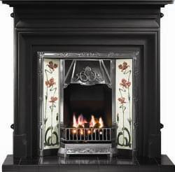 Gallery Toulouse Tiled Cast Iron Insert Lowest Price in the UK